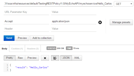 Teaching how to enable Oracle Policies on REST endpoints as part of OSB ...