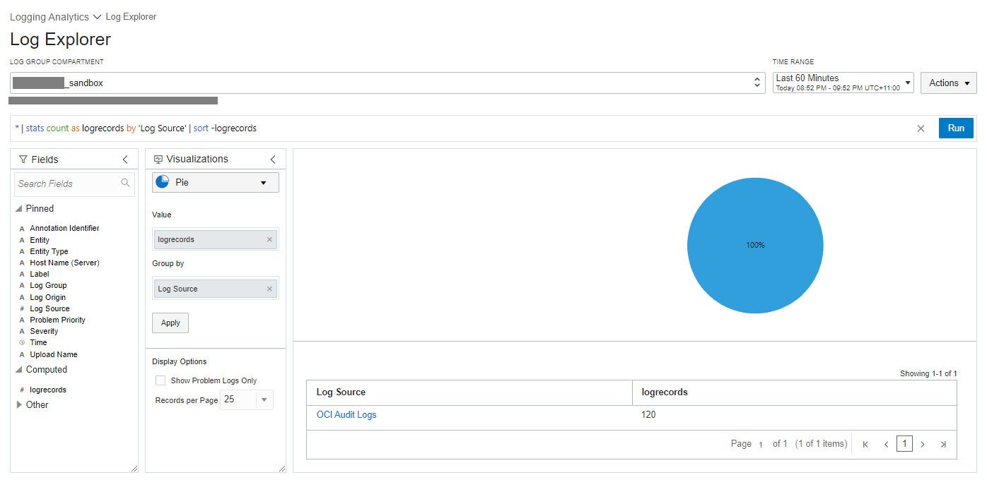 Getting Insights with OCI Audit Log with Logging Analytics (via Service ...