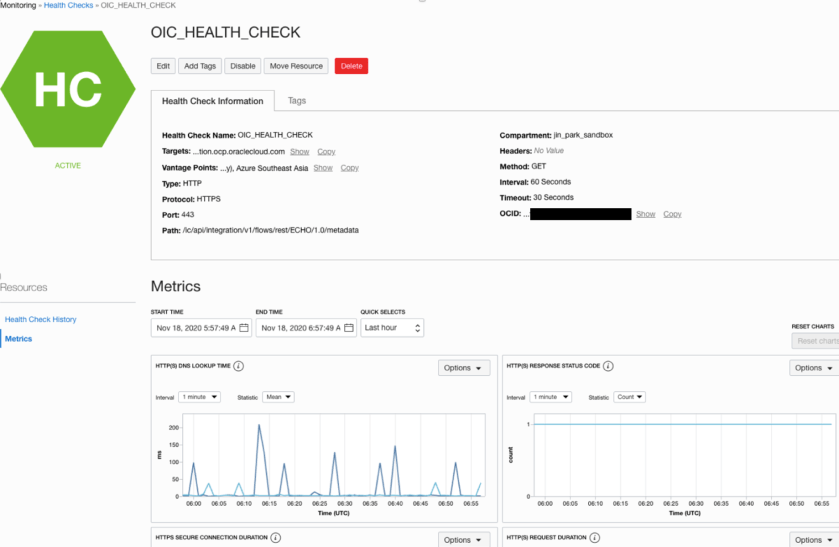 OIC Health Check by OCI Monitoring and Alarm – RedThunder.Blog