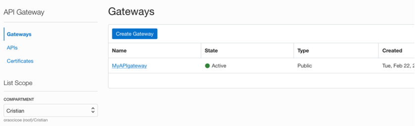 Oracle Integration, OCI API Gateway and OCI Logging & Analytics ...