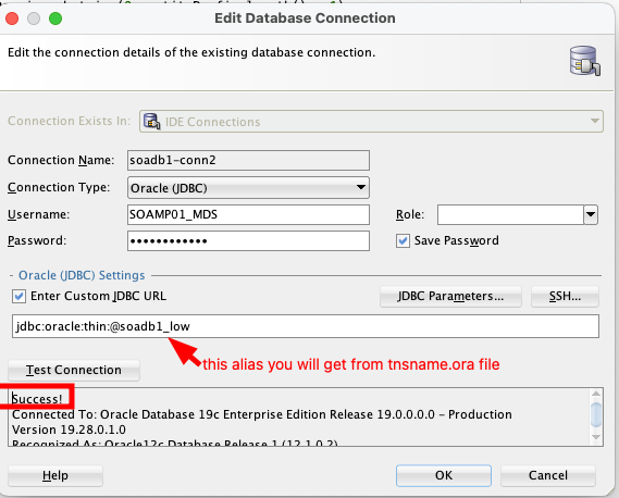 Connecting JDeveloper to an Oracle Autonomous Database SOA MDS ...